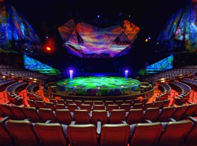 Le spectacle Mystère du cirque du soleil