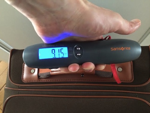 Meilleur pèse-bagage de voyage